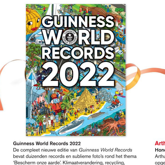 Guinness World Records 2022 - Guinness World Records Ltd aanbieding bij ...