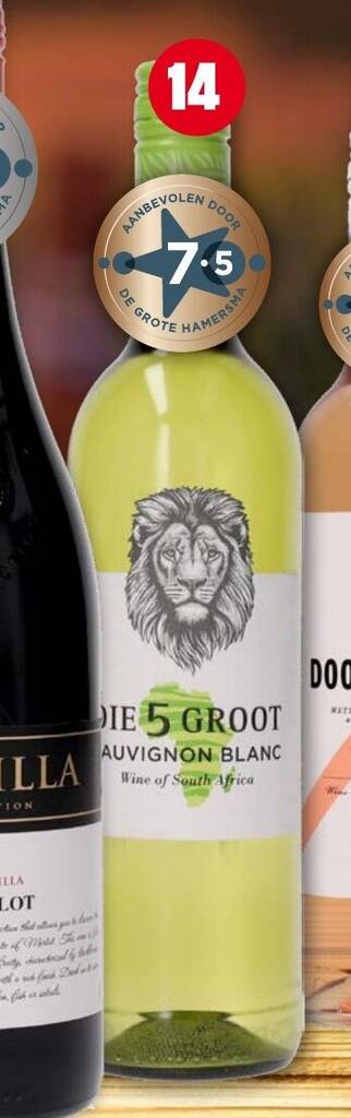 Die 5 Groot Sauvignon Blanc aanbieding bij Dirk