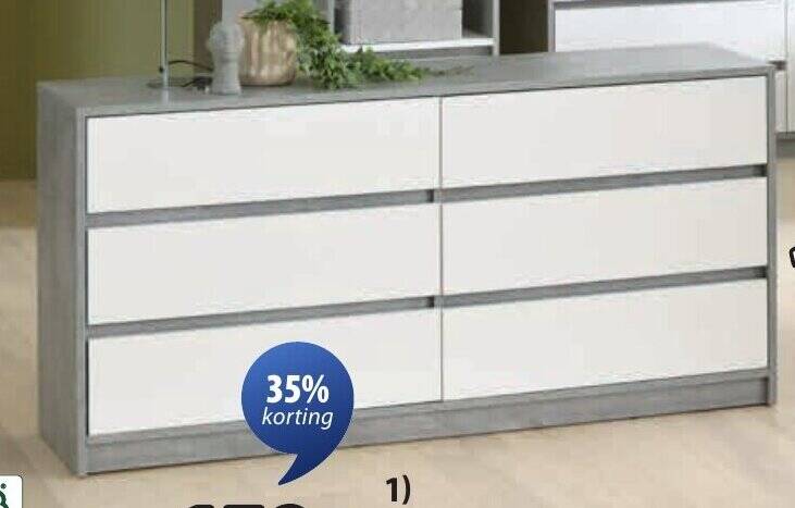 Billund serie Met volledig uittrekbare lades. 153 x 74 x 39 cm ...