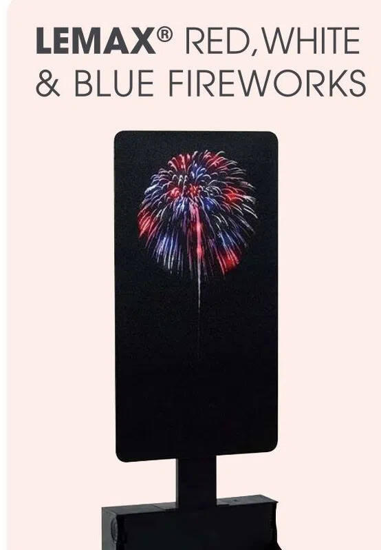 LEMAX® RED, WHITE & BLUE FIREWORKS aanbieding bij Coppelmans