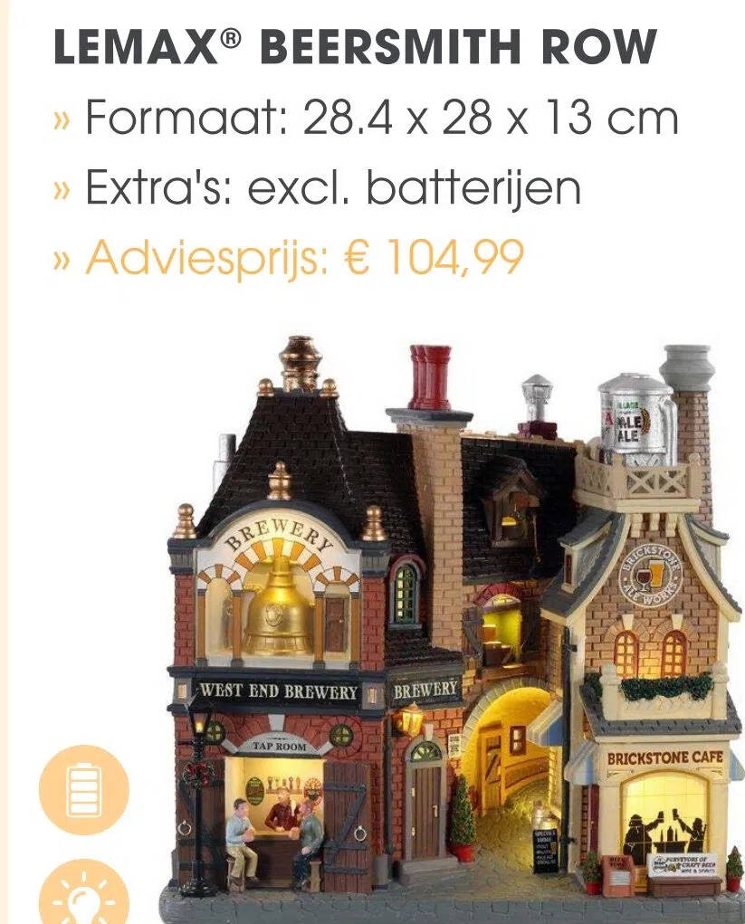 LEMAX® BEERSMITH ROW aanbieding bij Coppelmans