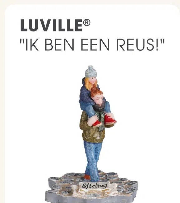 LUVILLE® IK BEN EEN REUS! aanbieding bij Coppelmans