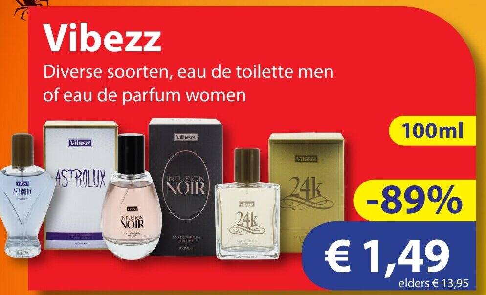 Vibezz 100 ml aanbieding bij Die Grenze