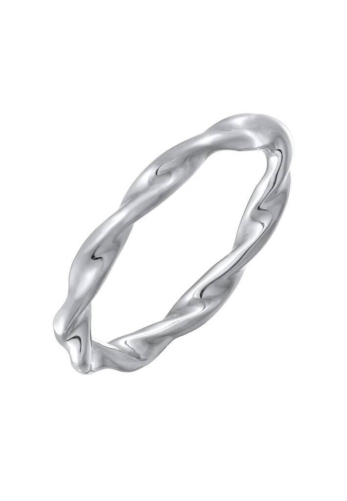 Elli Dames Stapel Gedraaid Filigraan Goudkleurig Zilver aanbieding bij ...