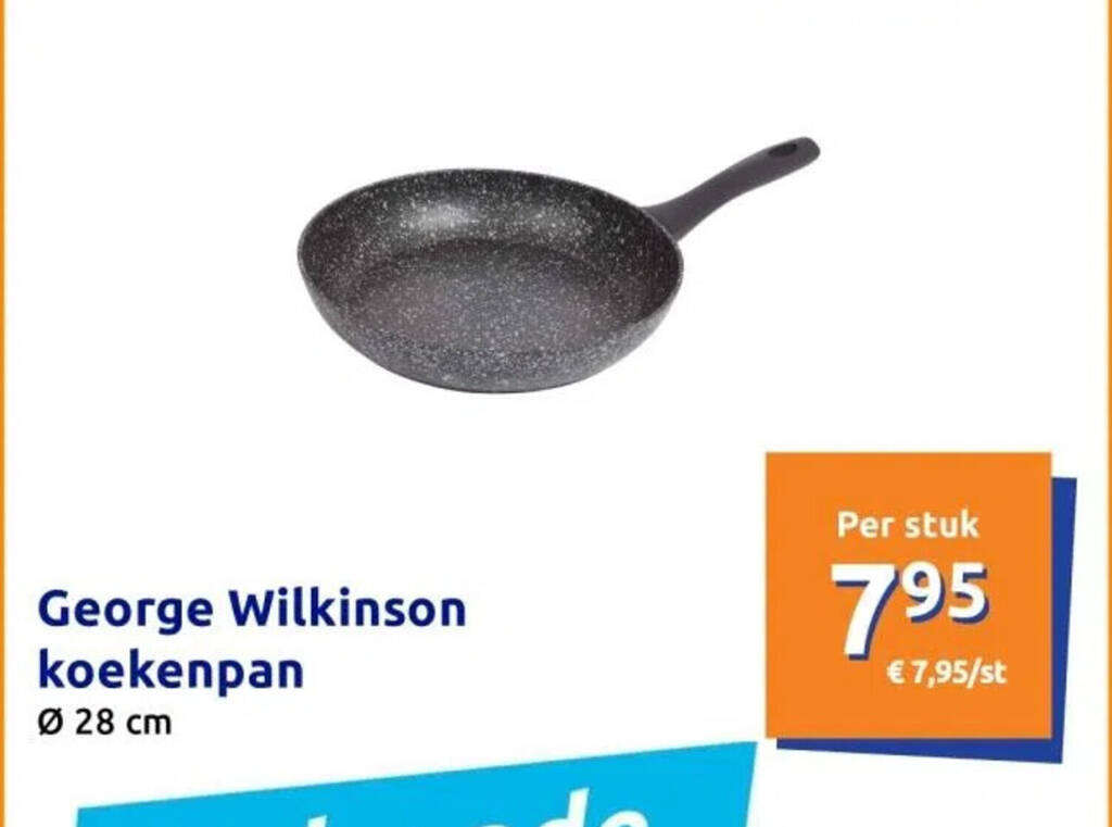 George Wilkinson koekenpan 28 cm aanbieding bij Action