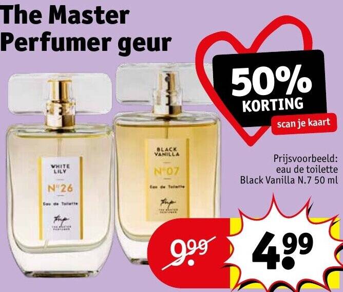 The Master Perfumer geur 50 ml aanbieding bij Kruidvat