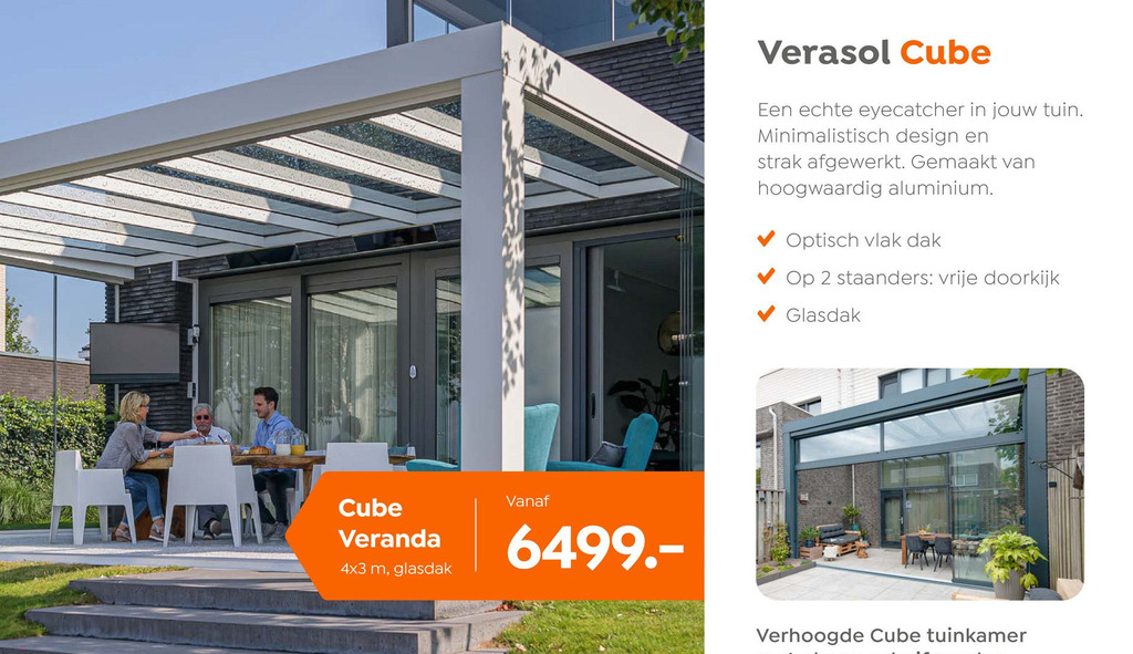 Verasol Cube aanbieding bij Verasol