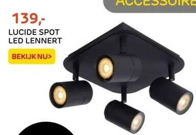 LUCIDE SPOT LED LENNERT aanbieding bij Praxis