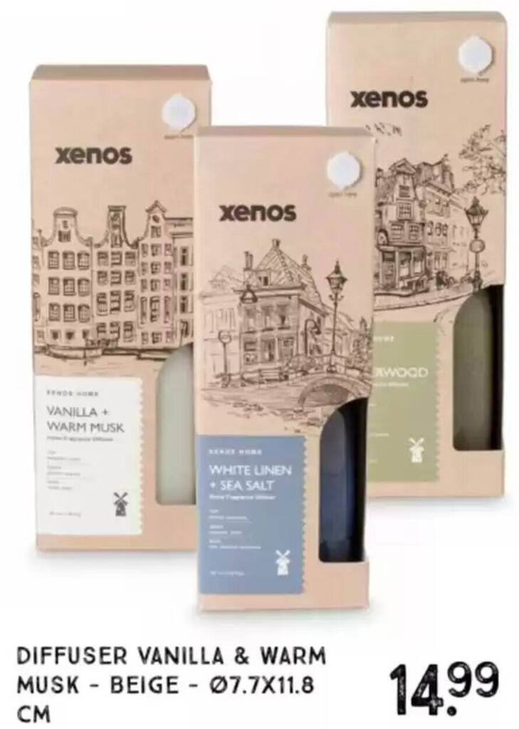 Diffuser vanilla & warm musk aanbieding bij Xenos