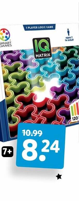 Smartgames IQ matrix aanbieding bij Intertoys