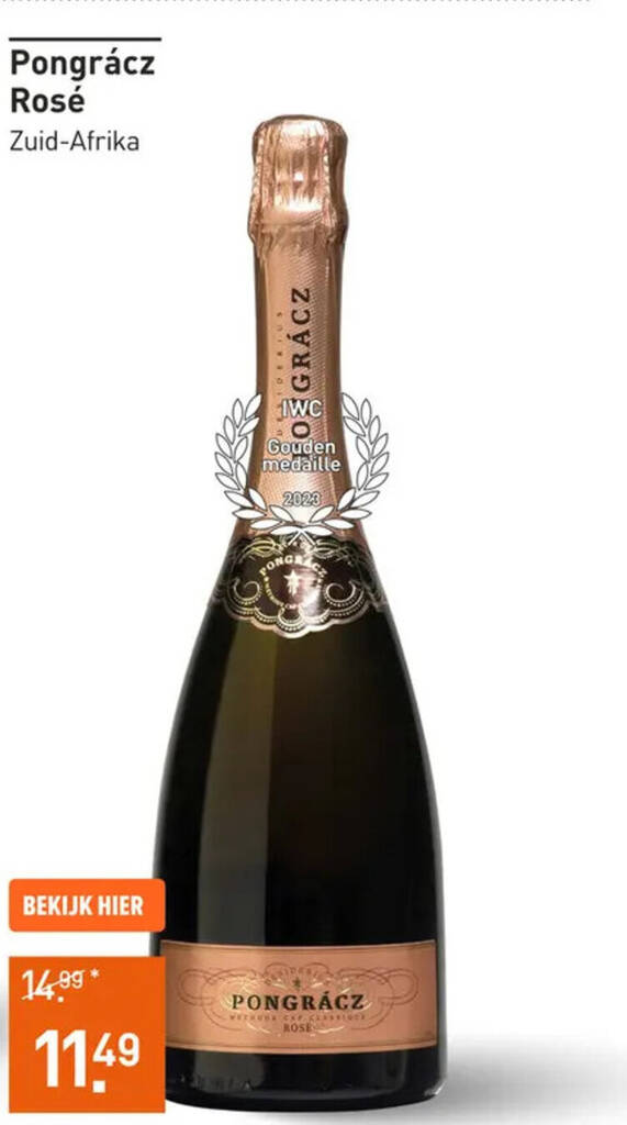 Pongrácz rosé aanbieding bij Gall & Gall