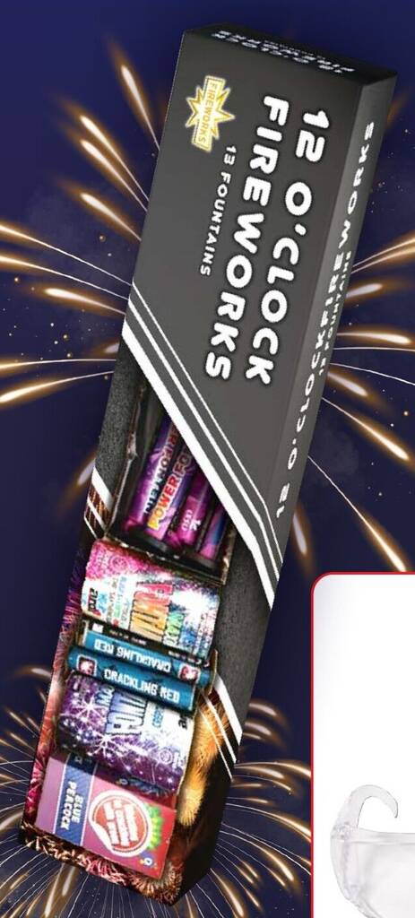 12 O'Clock Fireworks 13-delig aanbieding bij Lidl