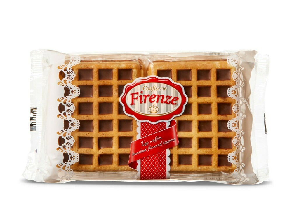 Gevulde eierwafels met hazelnoot aanbieding bij Lidl