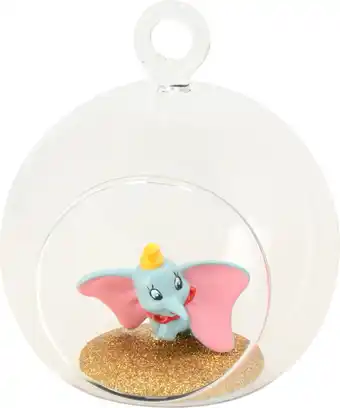 Disney kerstbal Dumbo grijs / roze D 10 cm aanbieding bij Intratuin