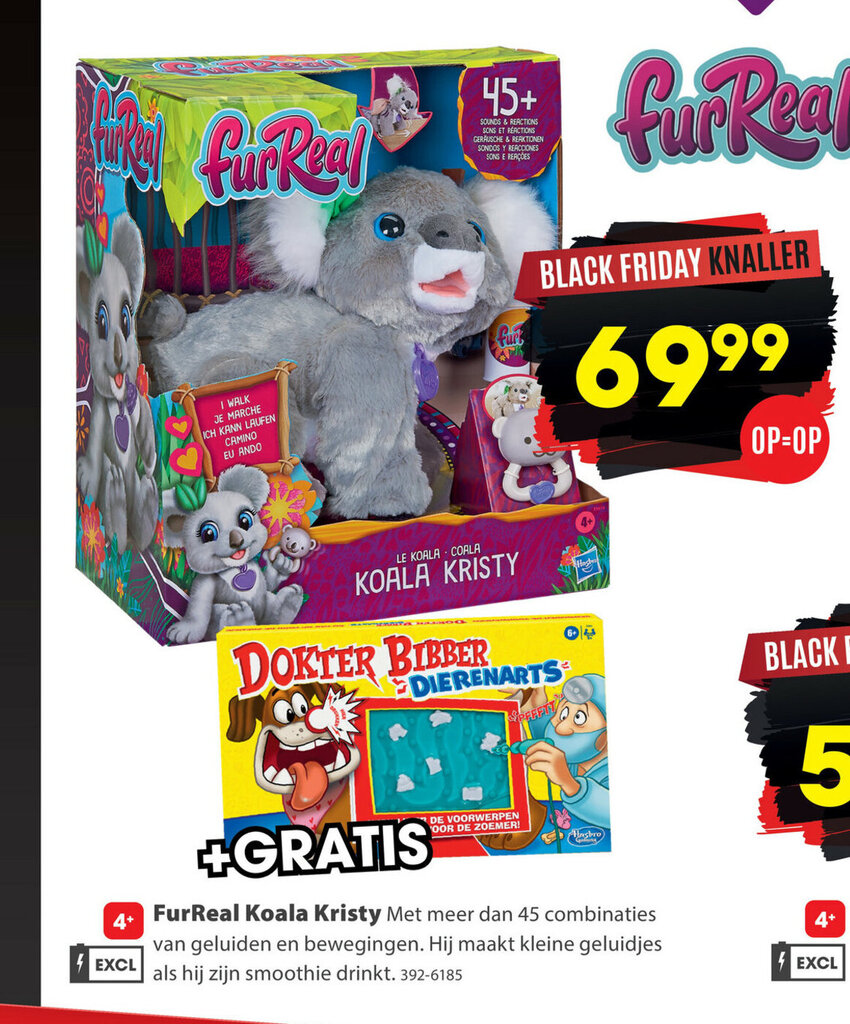 furReal Koala Kristy aanbieding bij Top1Toys