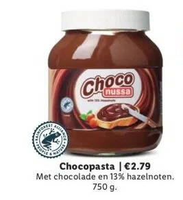 Chocopasta | €2.79 aanbieding bij Lidl