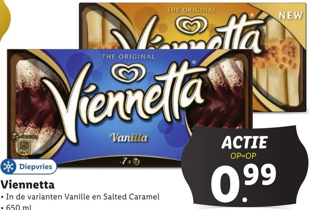 Viennetta 650 ml aanbieding bij Lidl