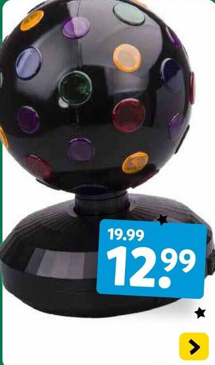 Disco Ball Lamp aanbieding bij Intertoys