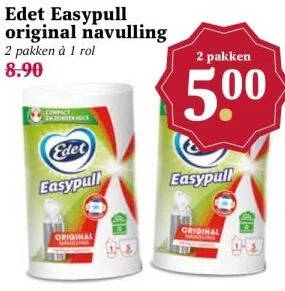 Edet Easypull original navulling aanbieding bij Boon`s Markt