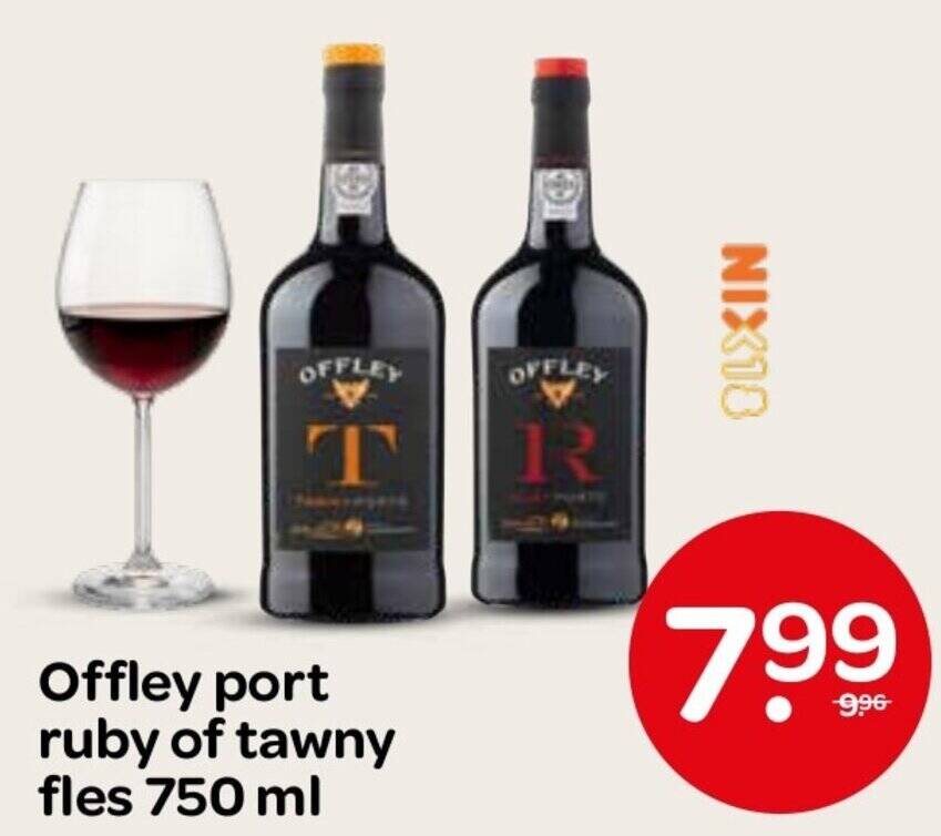 Offley port ruby of tawny 750 ml aanbieding bij Spar