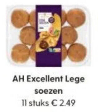 AH Excellent Lege soezen aanbieding bij Albert Heijn Geldig van 13-12-2024