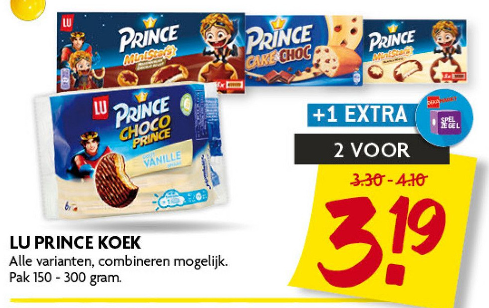 LU PRINCE KOEK aanbieding bij Dekamarkt