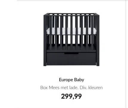 Europe Baby aanbieding bij Babypark
