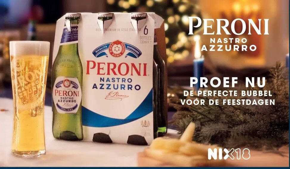 PERONI NASTRO AZZURRO aanbieding bij Jumbo € 5,88