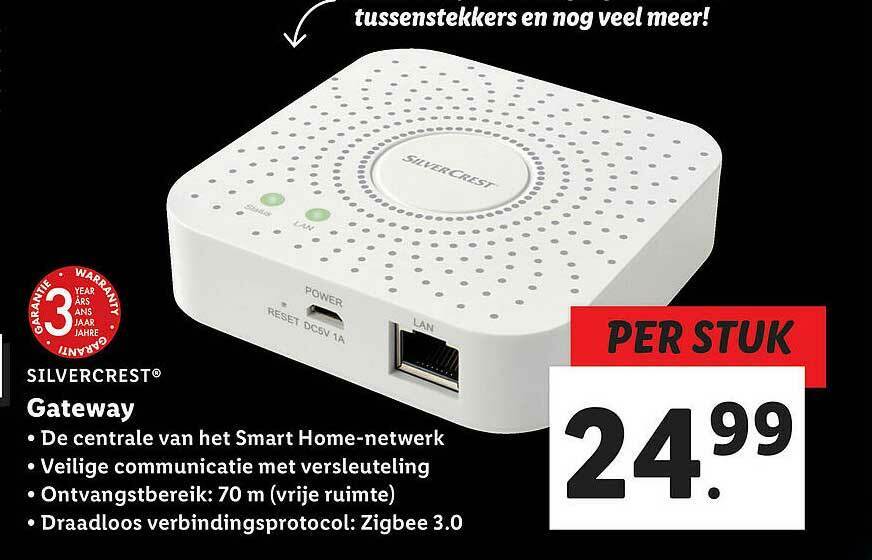 Silvercrest Gateway aanbieding bij Lidl