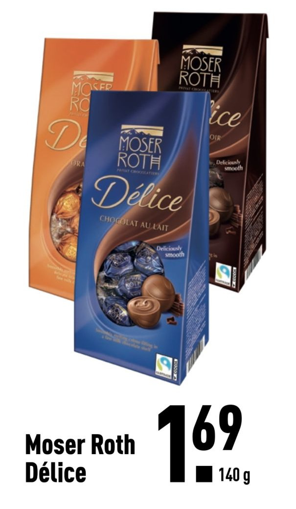 Moser Roth Délice aanbieding bij ALDI