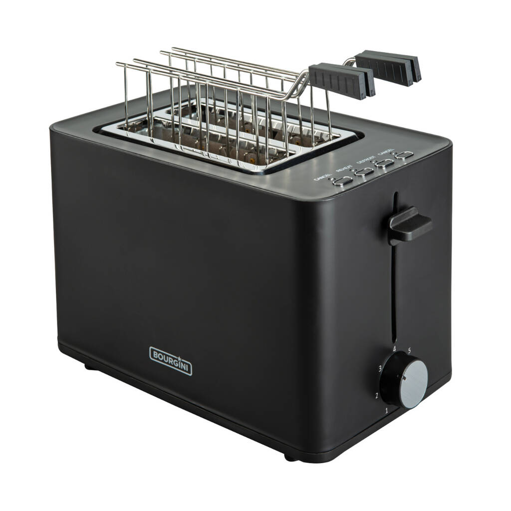 Bourgini Tosti Toaster Broodrooster Zwart aanbieding bij MediaMarkt
