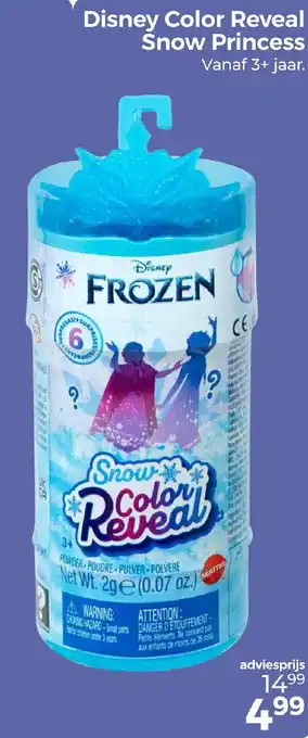 Disney color reveal snow princess aanbieding bij Trekpleister