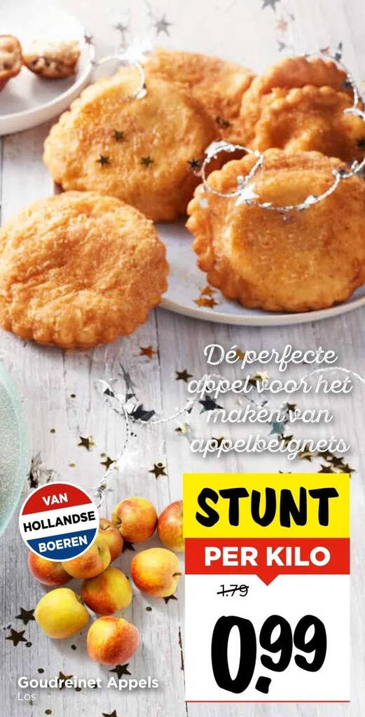 Goudreinet Appels aanbieding bij Vomar Voordeelmarkt