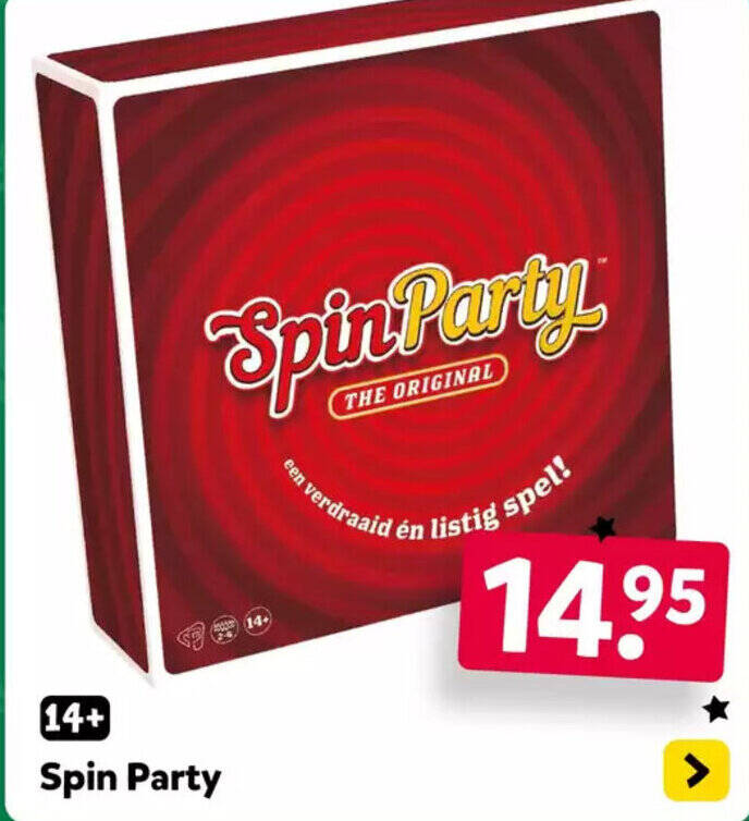 Spin Party aanbieding bij Intertoys