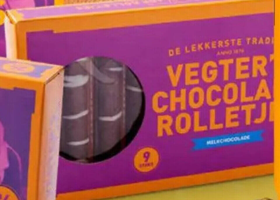 Vegter's chocolade rolletjes aanbieding bij Poiesz