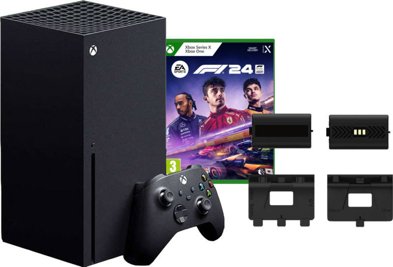 Xbox Series X + F1 24 + BlueBuilt Oplaadbare Batterijen aanbieding bij ...