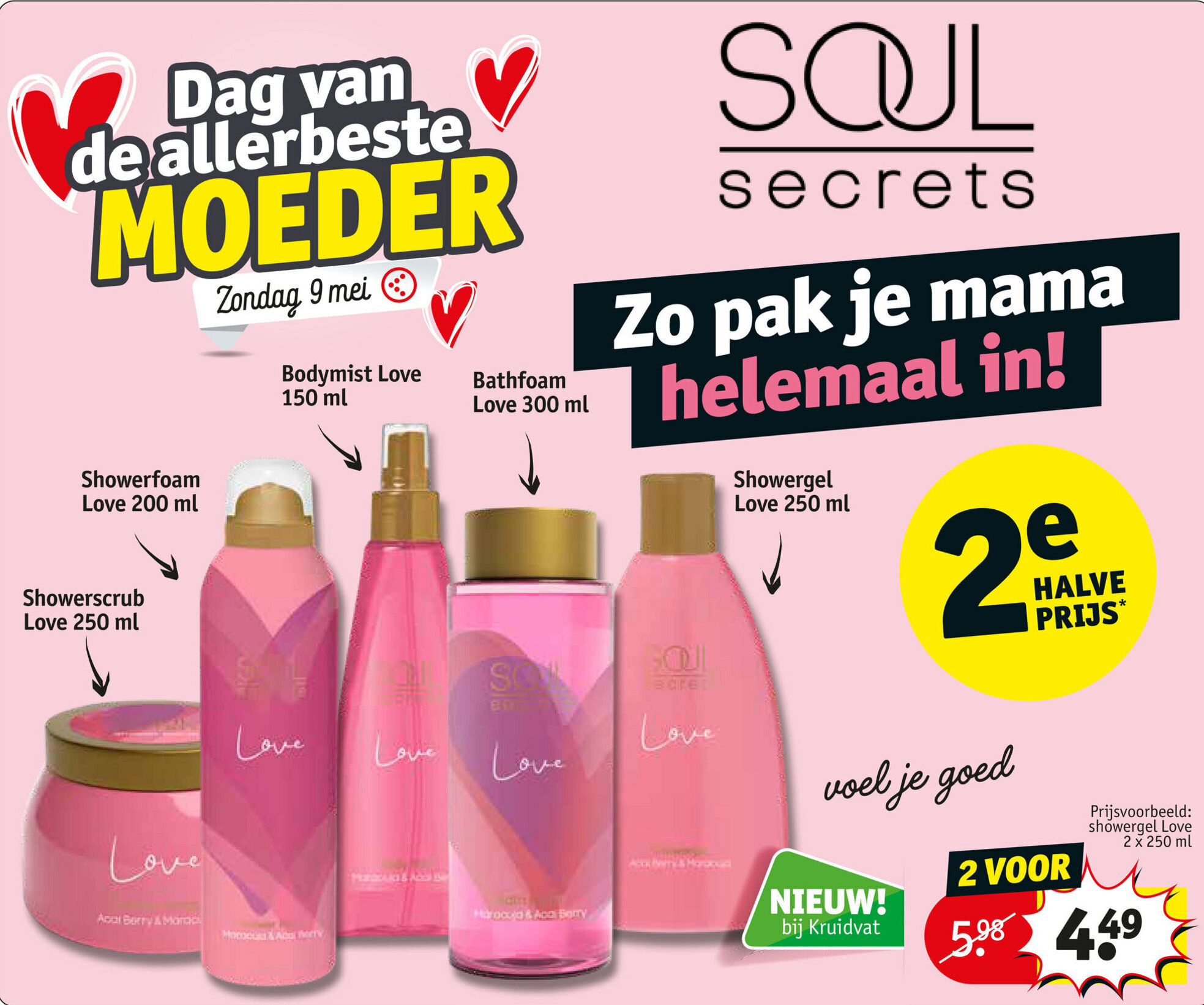 Soul secrets aanbieding bij Kruidvat