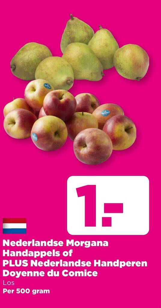Nederlandse Morgana Handappels of PLUS Nederlandse Handperen Doyenne du ...