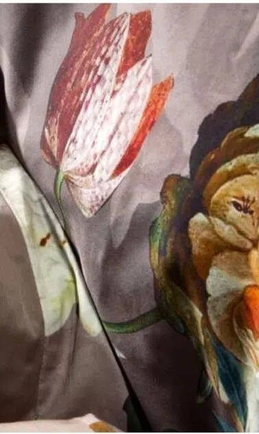 Dekbedovertrek Fleur Taupe aanbieding bij TotaalBED