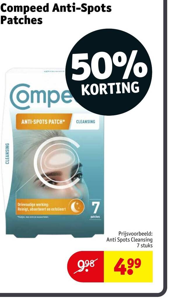 Compeed Anti-Spots Patches aanbieding bij Kruidvat Geldig van 21-01-2025