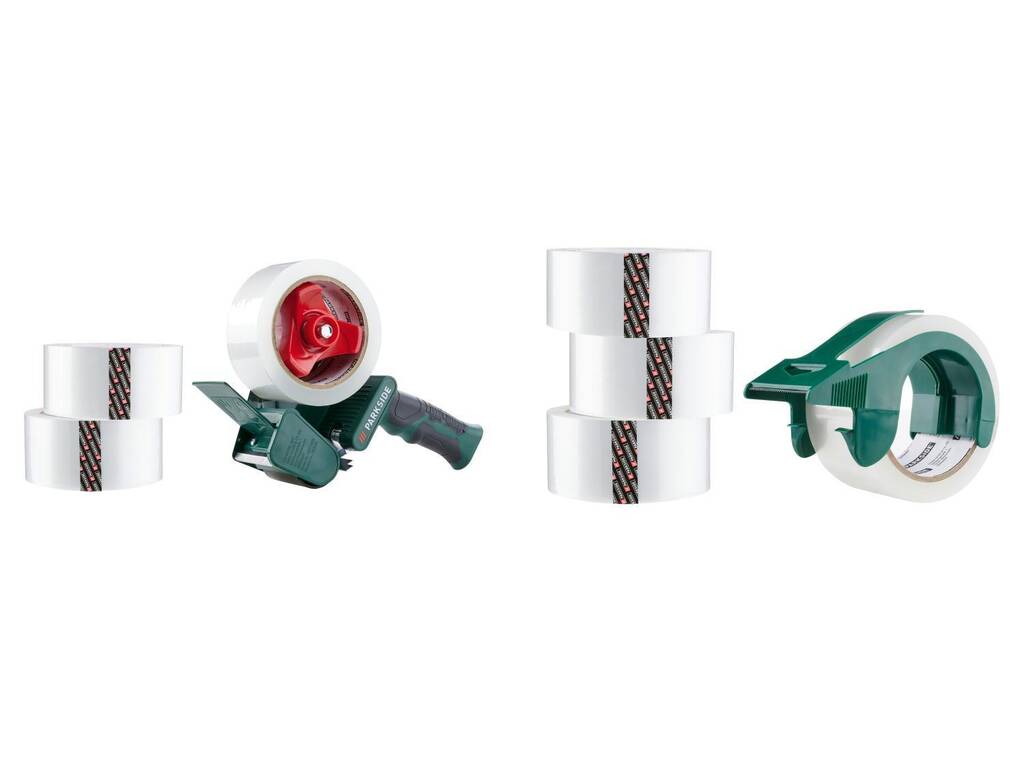 PARKSIDE Verpakkingstape dispenser met tape aanbieding bij Lidl