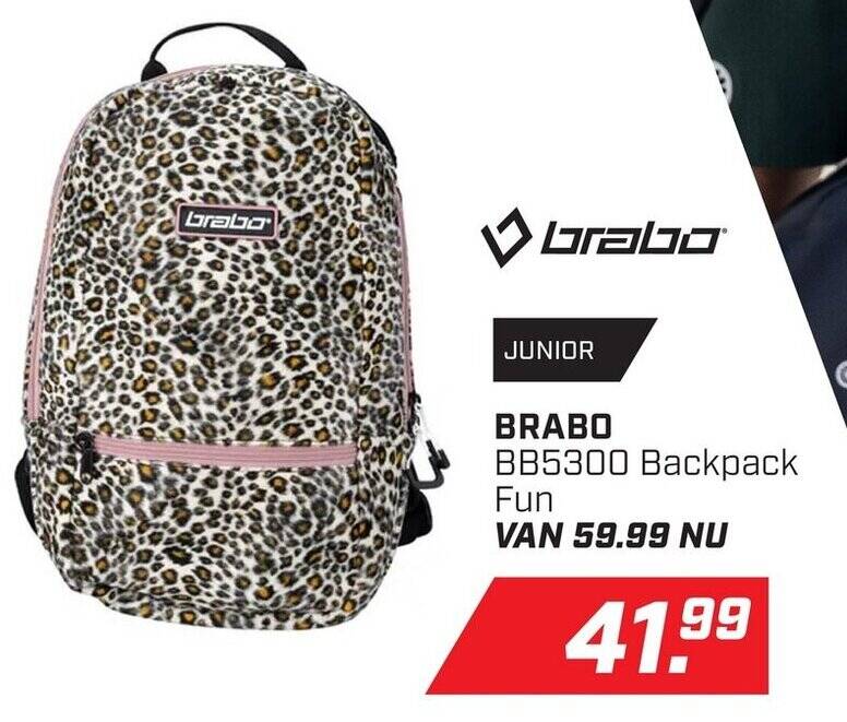 Brabo BB5300 Backpack aanbieding bij Daka Sport € 41,99