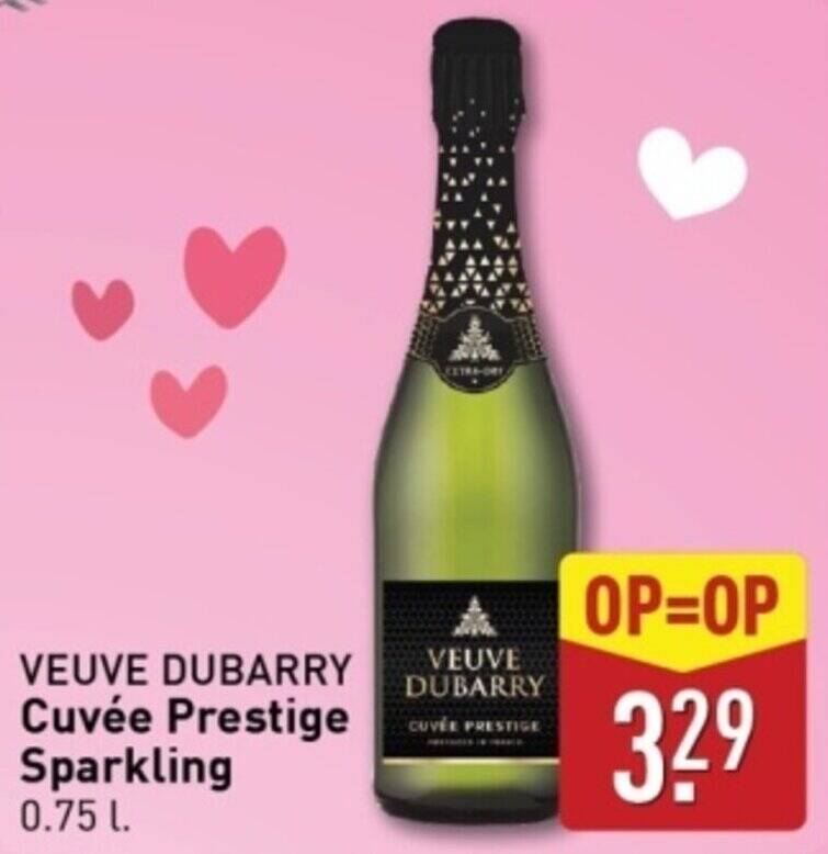 Veuve dubarry cuvée prestige sparkling 0,75 l aanbieding bij ALDI