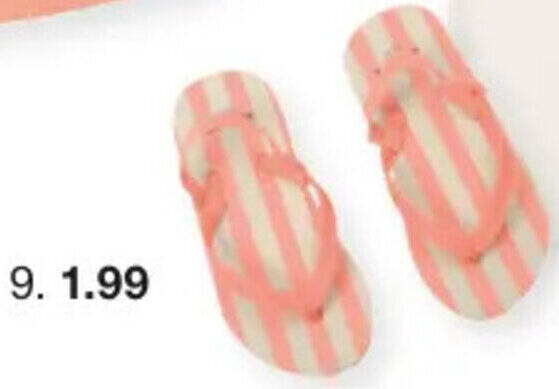Slippers aanbieding bij Zeeman