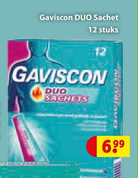 Gaviscon Duo Sachet aanbieding bij Kruidvat
