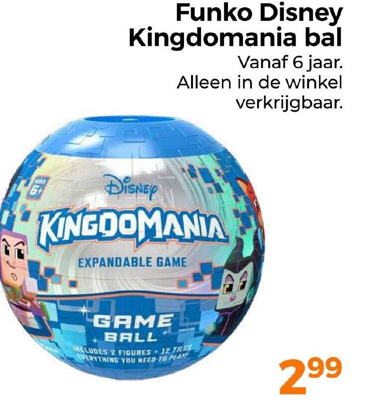 Funko Disney Kingdomania bal aanbieding bij Trekpleister