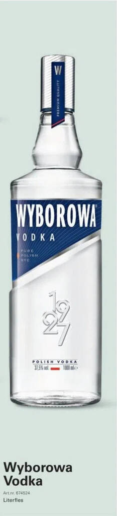 Wyborowa Vodka aanbieding bij Sligro