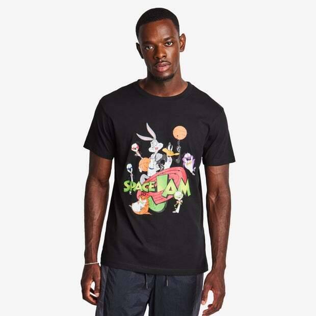 MERCHCODE Space Jam Heren T-shirts - Zwart - Maat: XS - Foot Locker ...