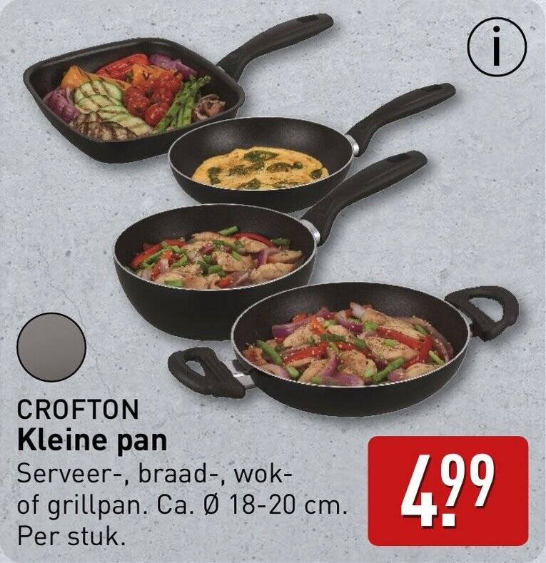 Crofton Kleine pan 18 - 20 cm aanbieding bij ALDI