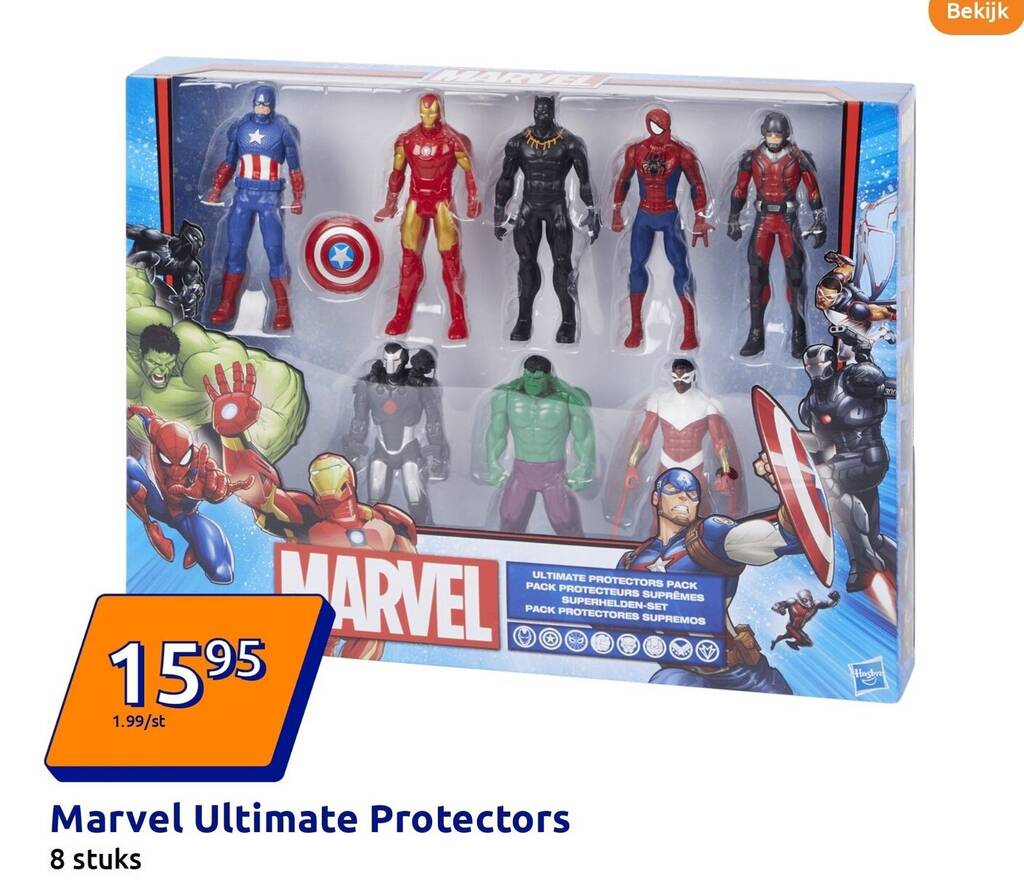 Marvel Ultimate Protectors aanbieding bij Action
